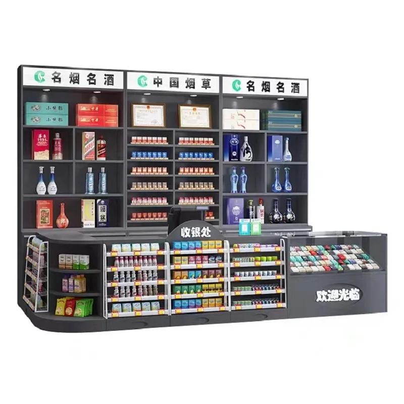 Grocery Cashier Checkout Counter Cash Draw Casher for Sweet Shop
