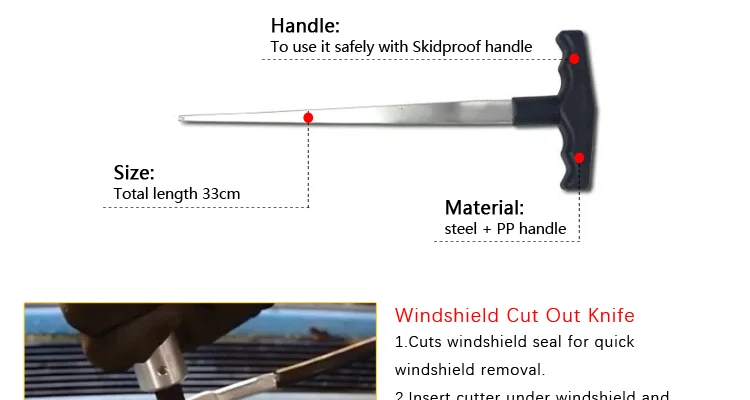 Professional Windscreen Repair Kit Car Hand-held Windshield Disassembly ...