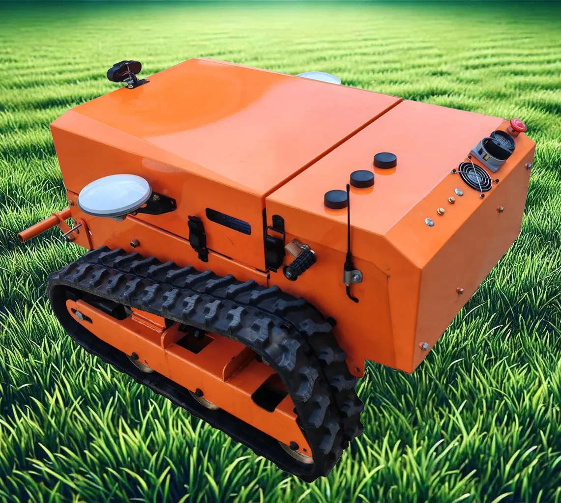 2025 AI Intelligent Pure Electric Robot Lawn Mower New Version with ...
