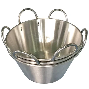 Large Stainless Steel Cazo Deep Design Jam Pan For Outdoor Cooking With ...
