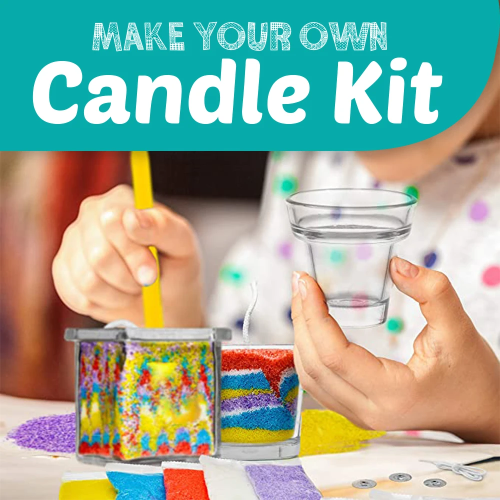 DIY Candle Making Kit - Creative Sand Art for Home Decor