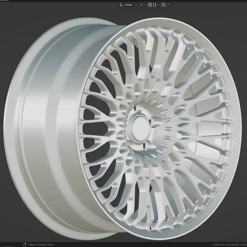 Luxury Multi Spoke Passenger Car 15 16 17 18 19 Inch Forged Pcd4x114.3 ...