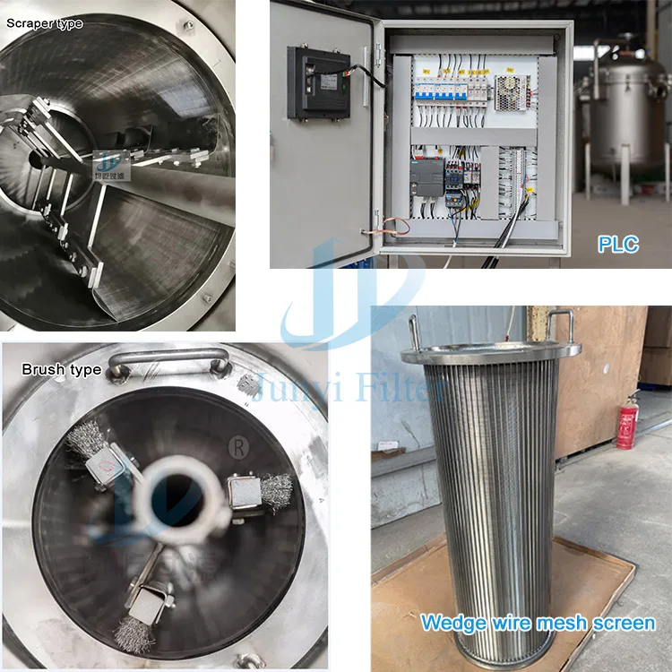 Auto Self Cleaning Filter Housing Industrial Chemical Self Cleaning ...