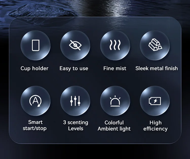 SCENTA Car Air Freshener - Portable Nano Nebulizer