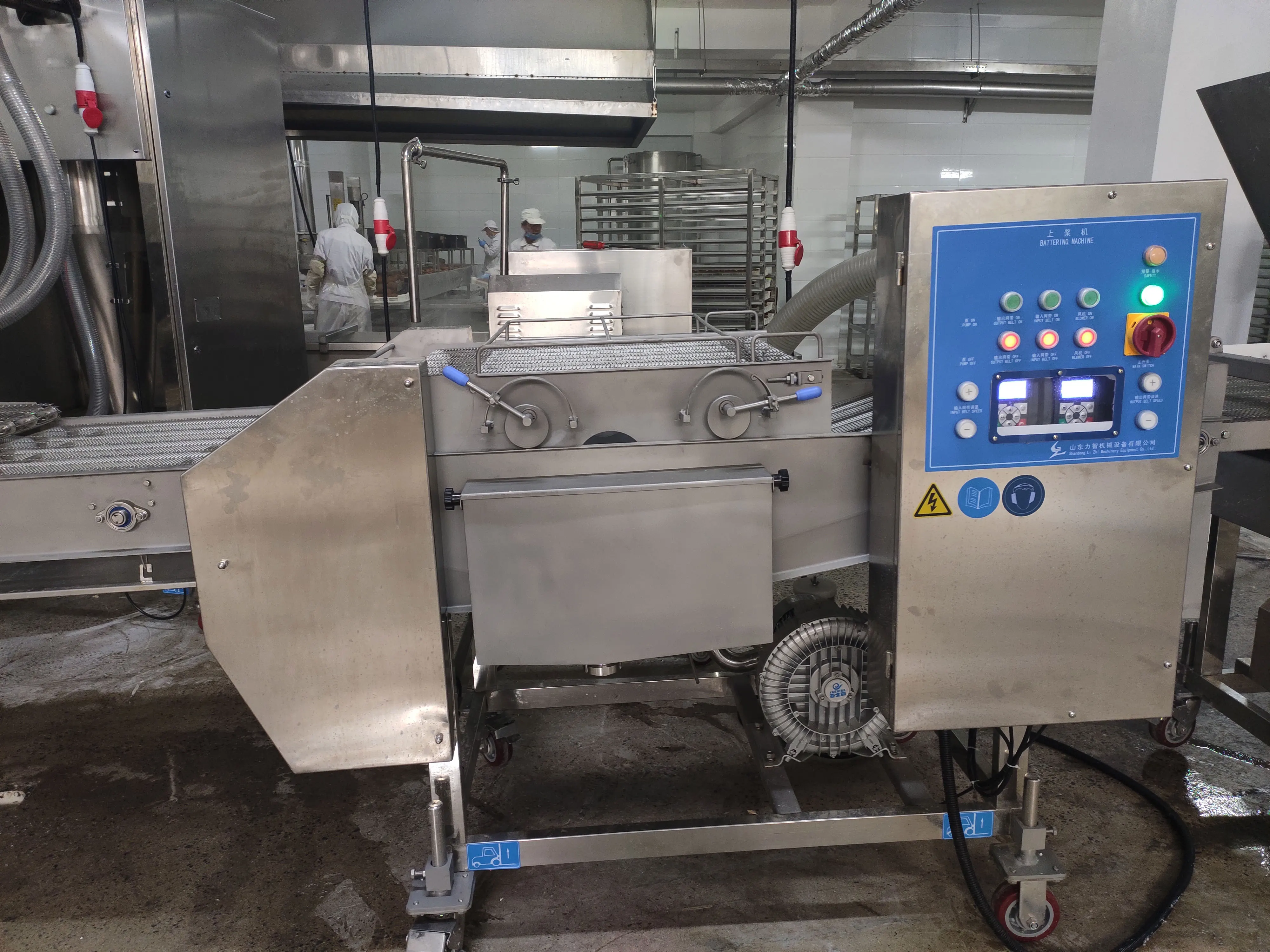 Efficient Meat & Fish Batter Breading with Automatic Machine