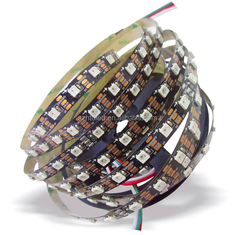 Waterproof Tira Ws2812b Ws2815 Ws2811 Sk6812 Programmable Flexible Led ...