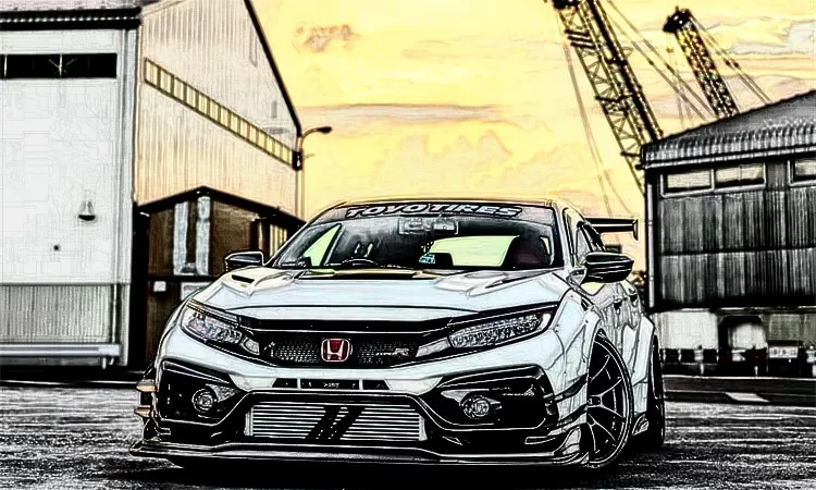 For Honda 8Th Gen Civic Si Mug Rear Spoiler Blade (Civic Fa Usdm Only ...