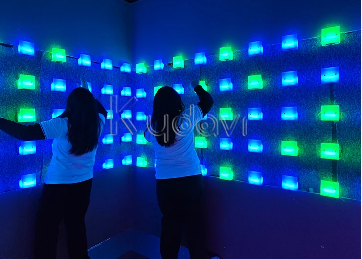 Team Building Escape Active Game Room Interactive Push Led Light Button Challenge Activate ...