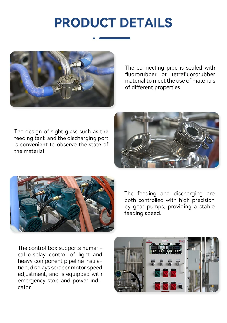 YHCHEM Short Path Molecular Distillation for Fish Oil