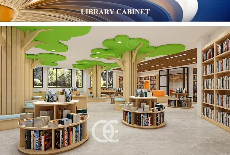 Factory Manufacturing Library Furniture Design Children'S Library ...