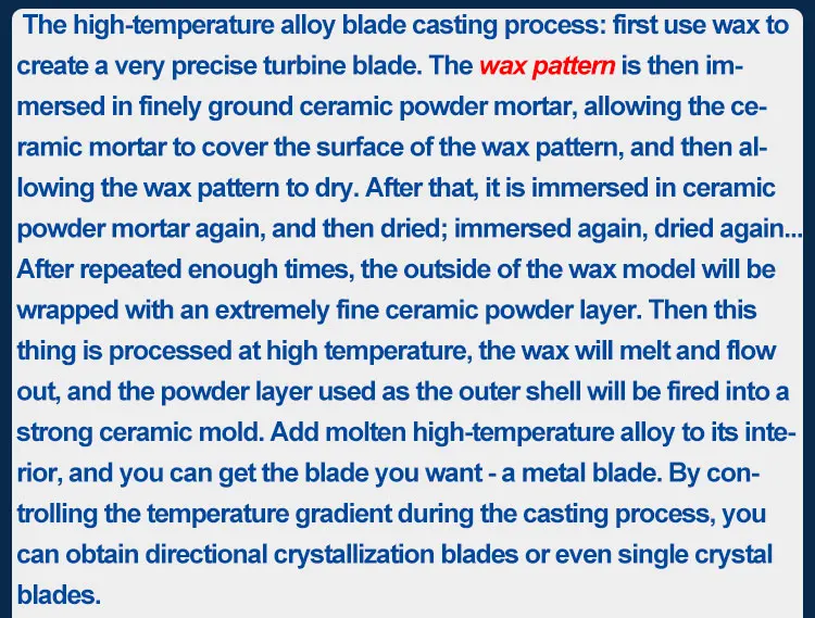 Steam Turbine Blades & Jet Engine Turbine Blades - Haynes25 Fsx414