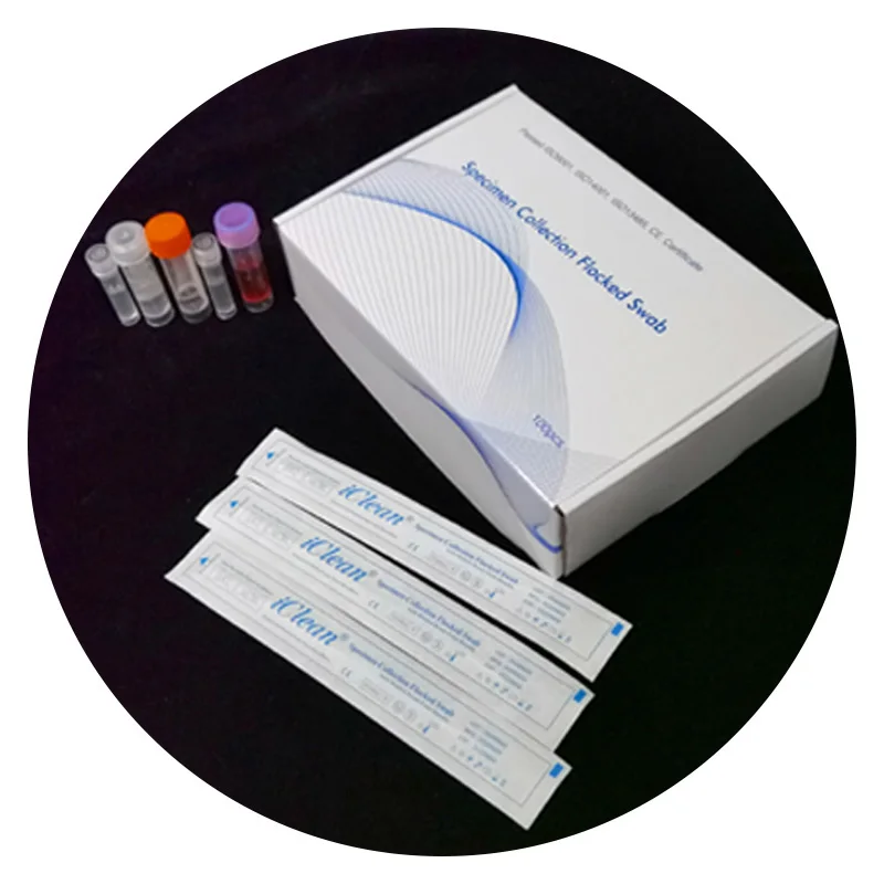 Disposable Specimen Throat Oral Nasal Nasopharyngeal Swab Collection ...