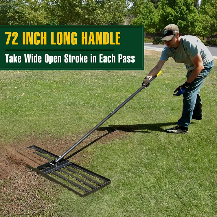 Jh-mech Heavy Duty Placer - Lightweight Concrete Rake