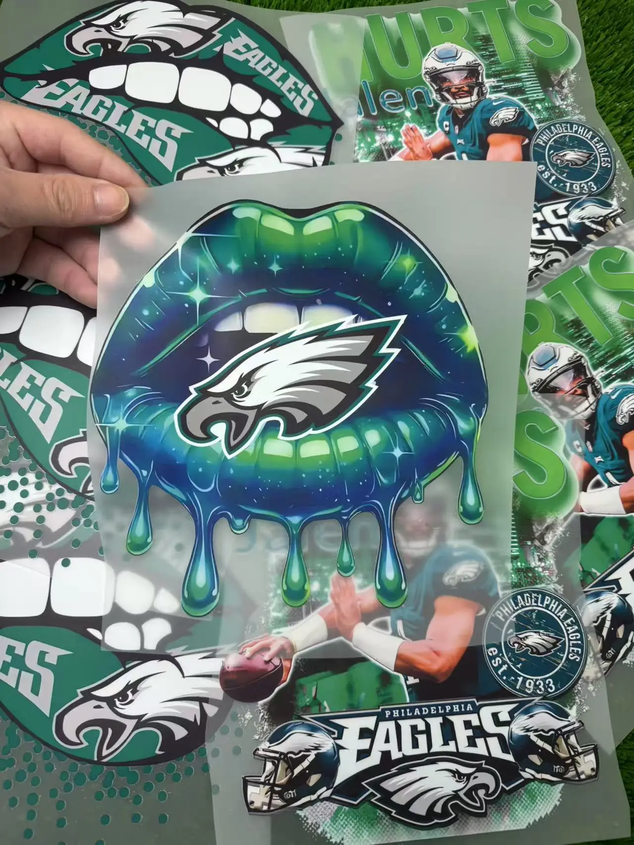 Huakuan Custom Heat Press Stickers Transfer Printing Dtf Transfers ...