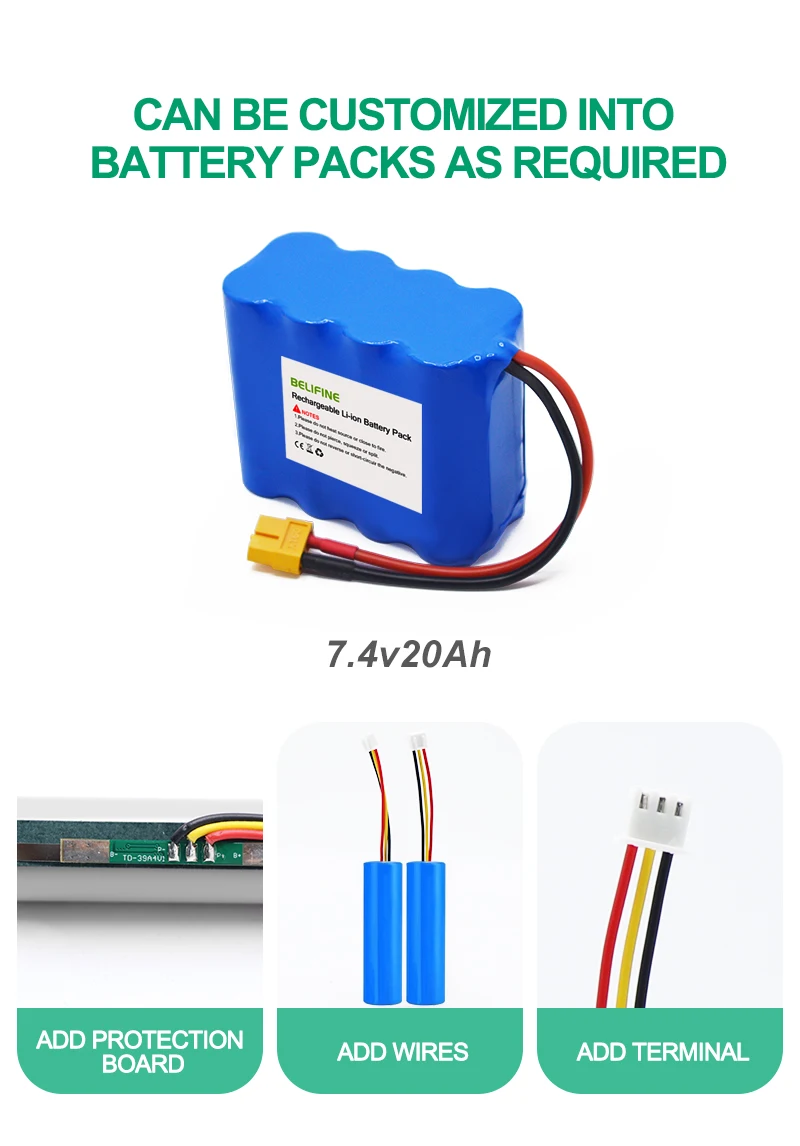 21700 3.7V 5000mah Lithium Battery - High Capacity for E-bikes