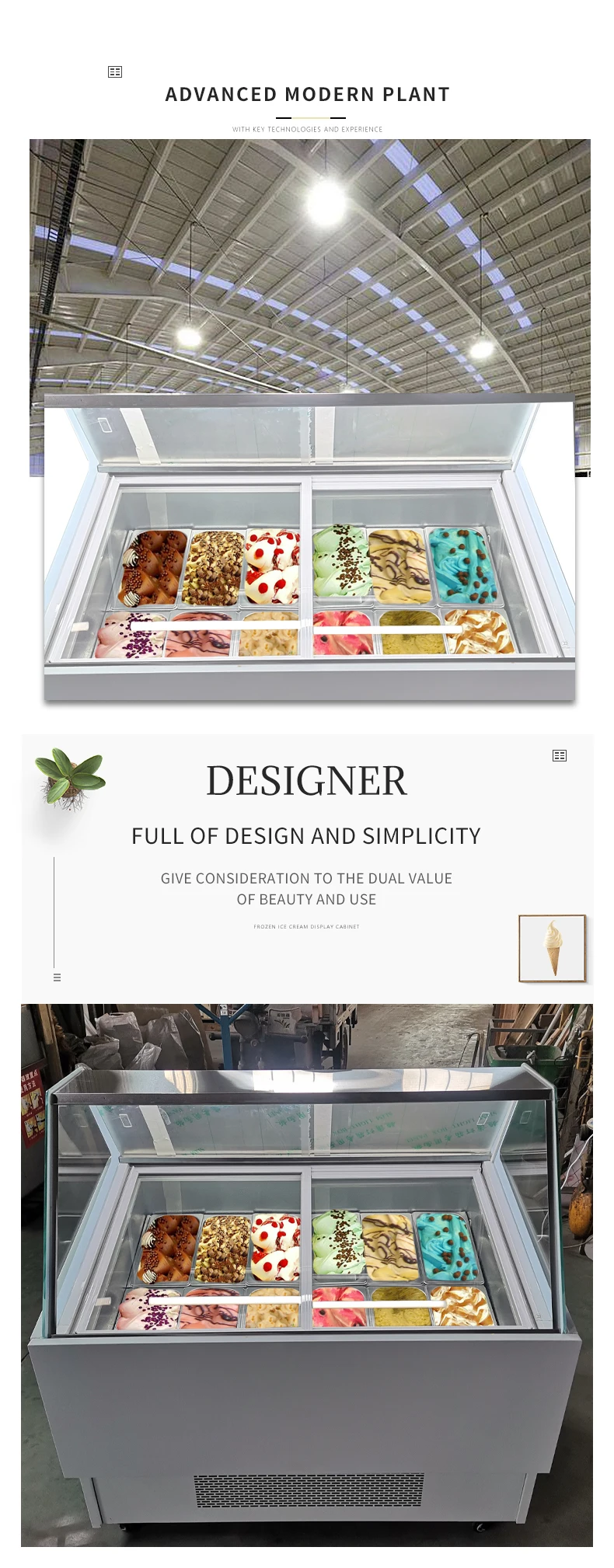 Small Display Refrigerators Counter Top Showcase Mini Ice Cream Display ...