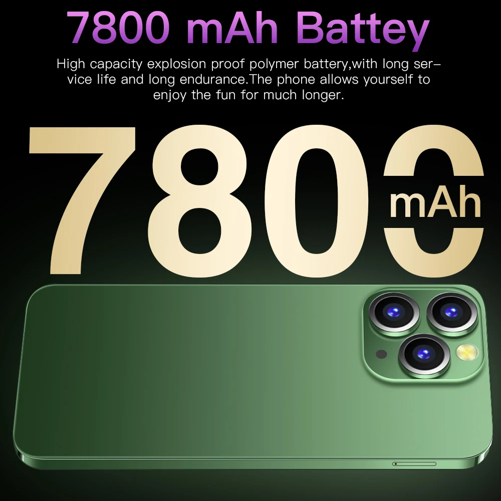 Brand Phone I14 Pro Max Global Unlock 5g Smartphone 16+1tb Hd Rear ...