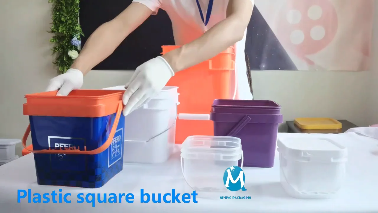 Square 1l Plastic Buckets 3l Plastic Pails 16l Pp Barrels Pe Drums 25l ...