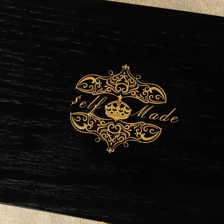 Luxury MDF Gift Card Box - High-End 2-Tier Wooden VIP Pack