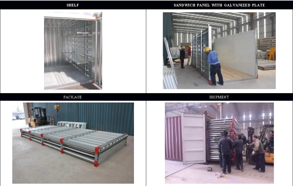 Small Prefabricated House for Warehouse Storage - HS-054