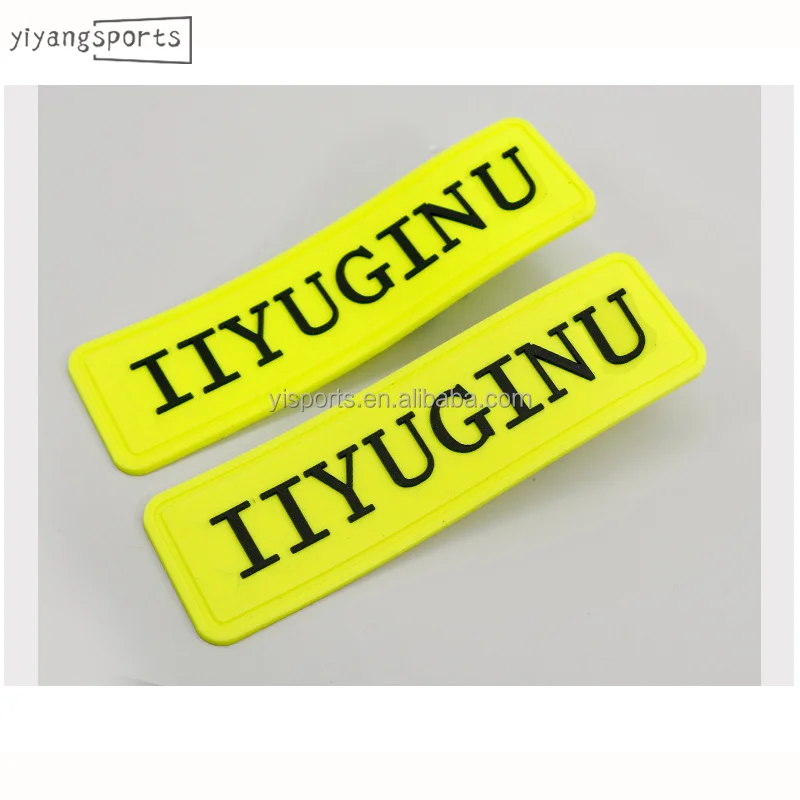 Custom 3d logo Pvc Rubber Heat Transfers Silicone t Shirt Rubber Label ...