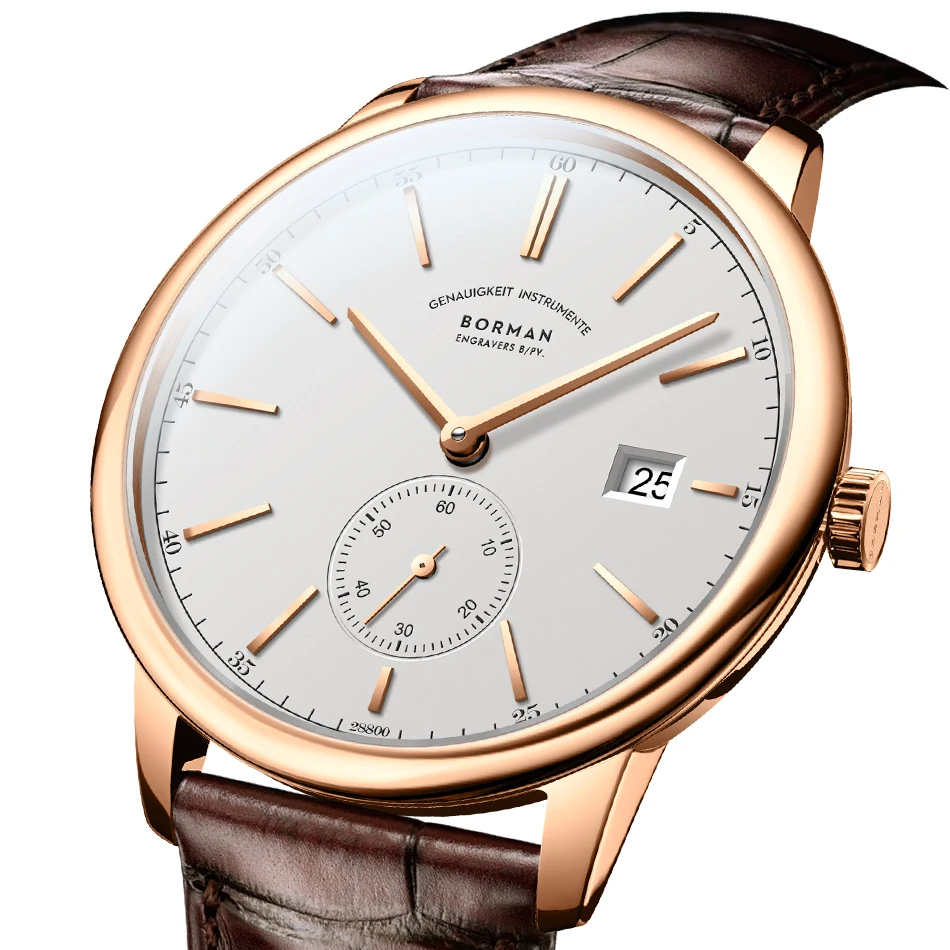 Borman Hand Watch Man Classic Simple Accept Custom logo Stainless Steel ...