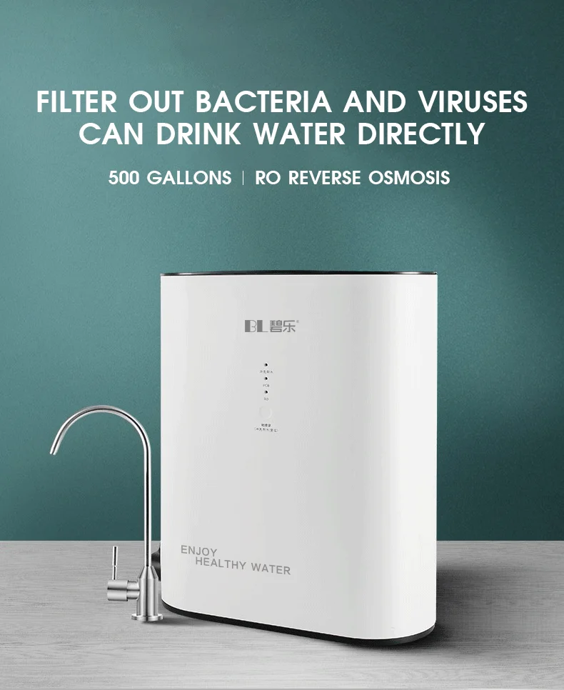 Electric 500GPD Alkaline RO Reverse Osmosis Central Water Purifier ...