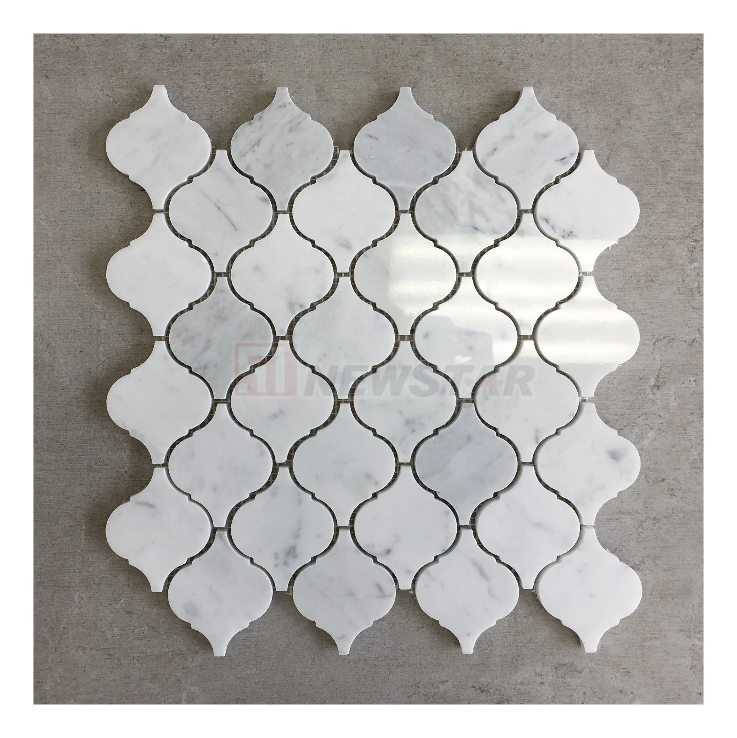 Newstar Wholesale White Marble Mosaic Tile Decorative Wall Tiles ...