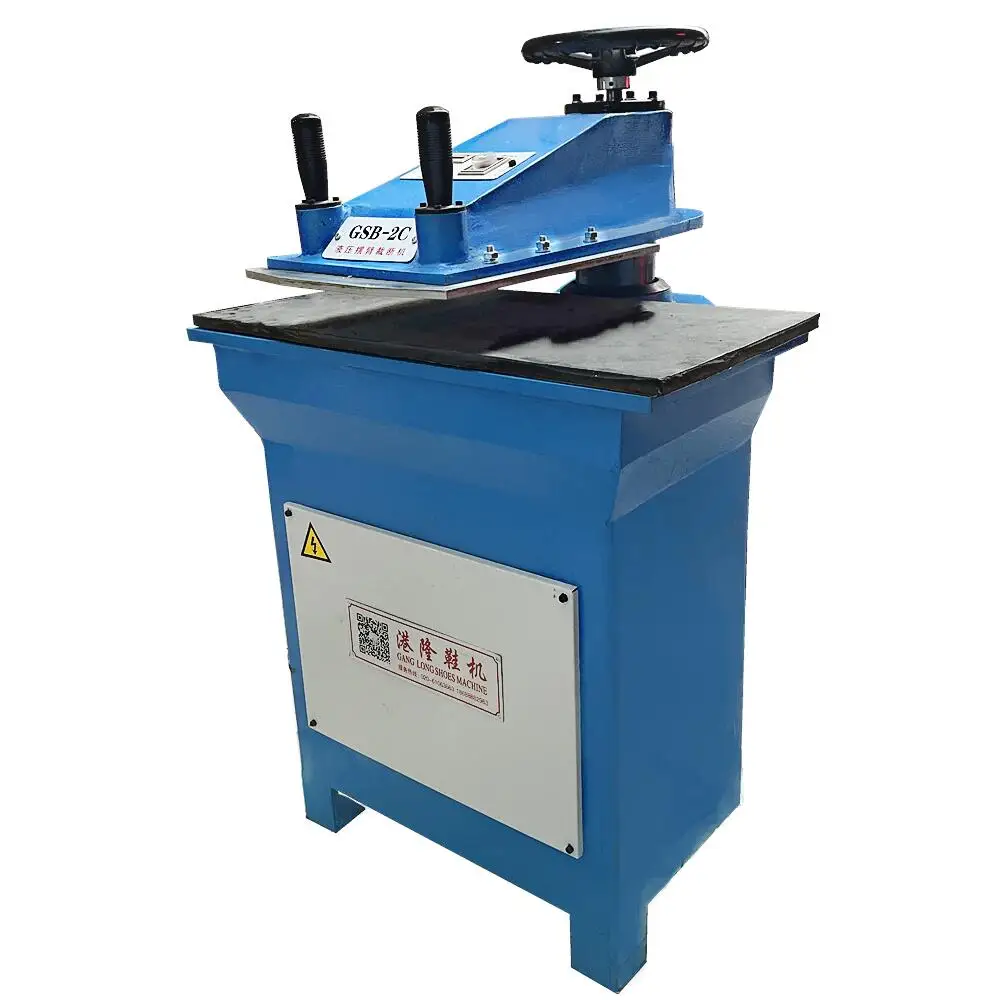 12 Ton Hydraulic Swing Arm Clicker Press - Efficient Die Cutting