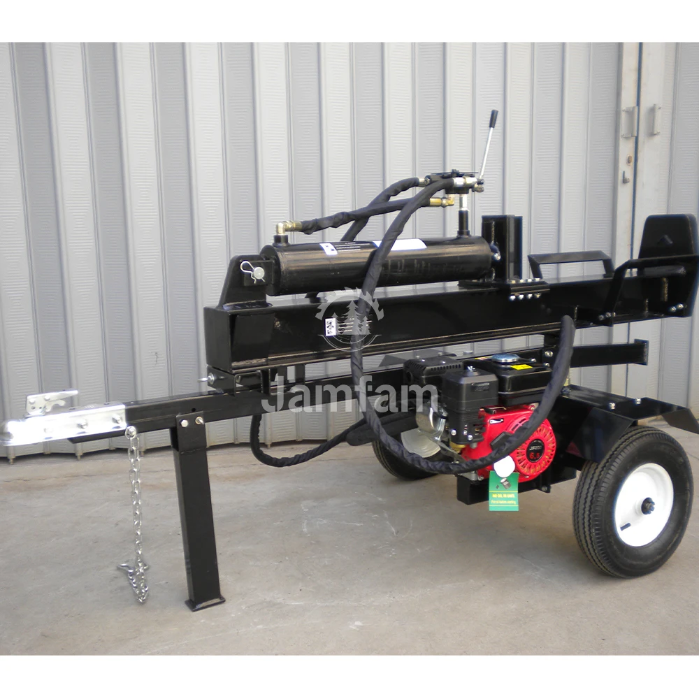 Gasoline/electric Hydraulic Wood Log Splitter Wood Splitting Machine ...