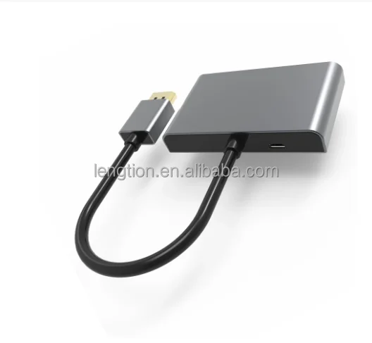 Displayport Mst Hub 144hz Displayport Hub Multiple Monitors Splitter ...