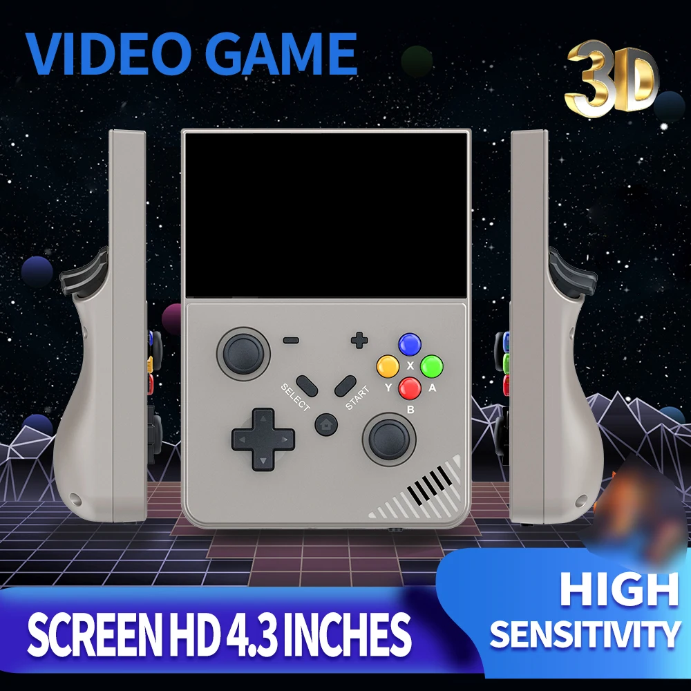 2024 R43 Pro HD Game Controller - 4.3-Inch Screen & Emulators