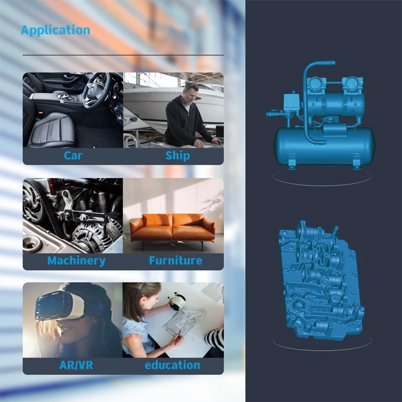 Grandio Large Scanning Scale 3D Scanner for Auto Model Industry