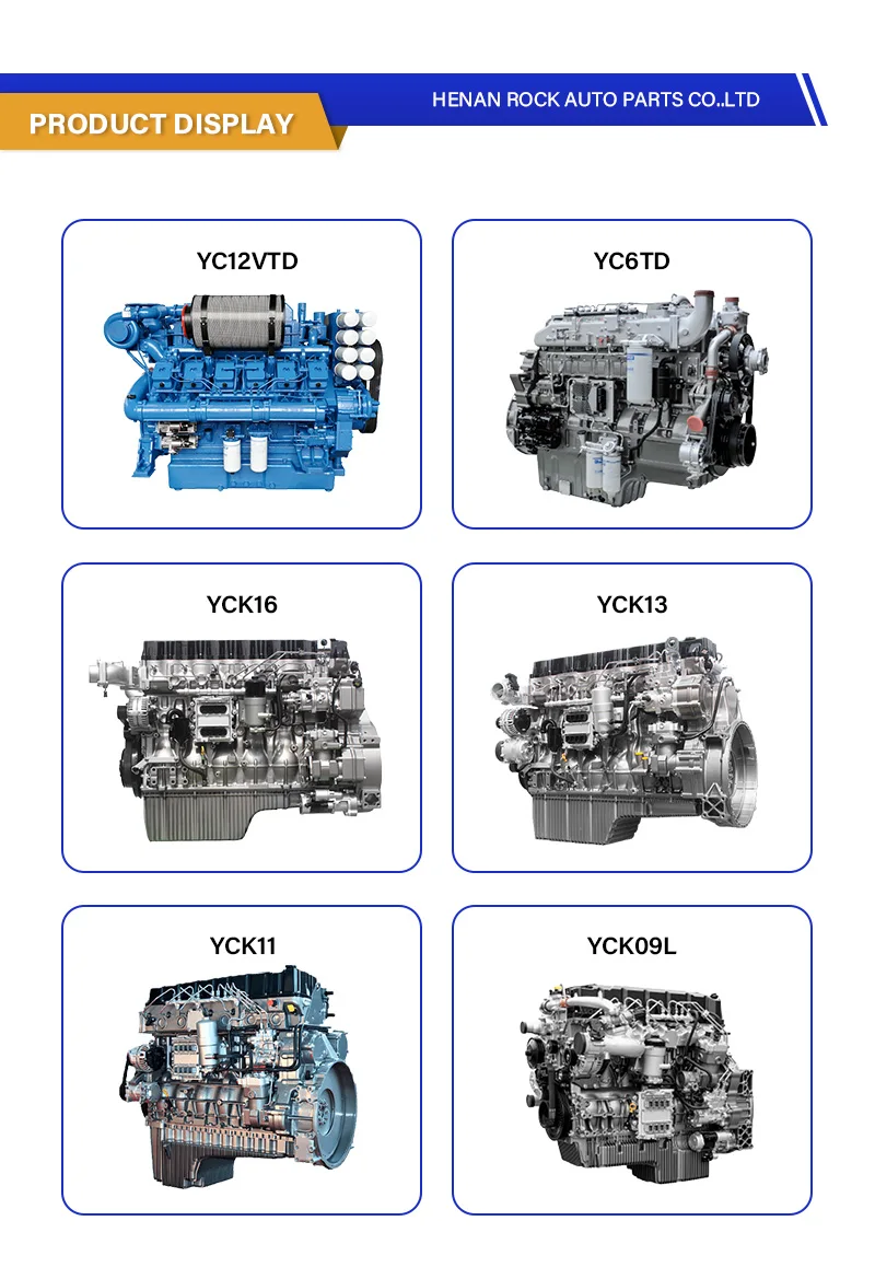 NEW HNROCK Auto Parts Truck Diesel Engine YC4FA90-33 YC4FA100-33 ...