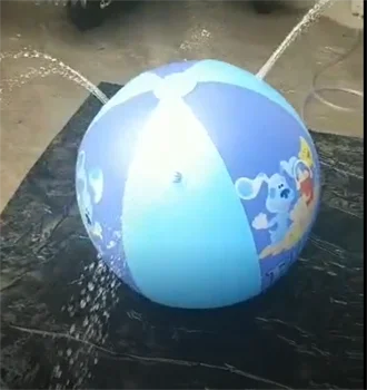 24 Inch Opblaasbare Water Bal Met Spuit Sprinkler Bal Achtertuin ...