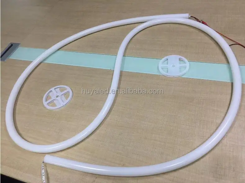 360 Degree Bright Round 360 Silicone Tube Led String Flexible Light ...