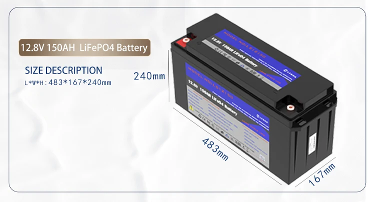 Lisha Explosive Models High Safety Rechargeable 12.8v 150ah Lithium Ion ...