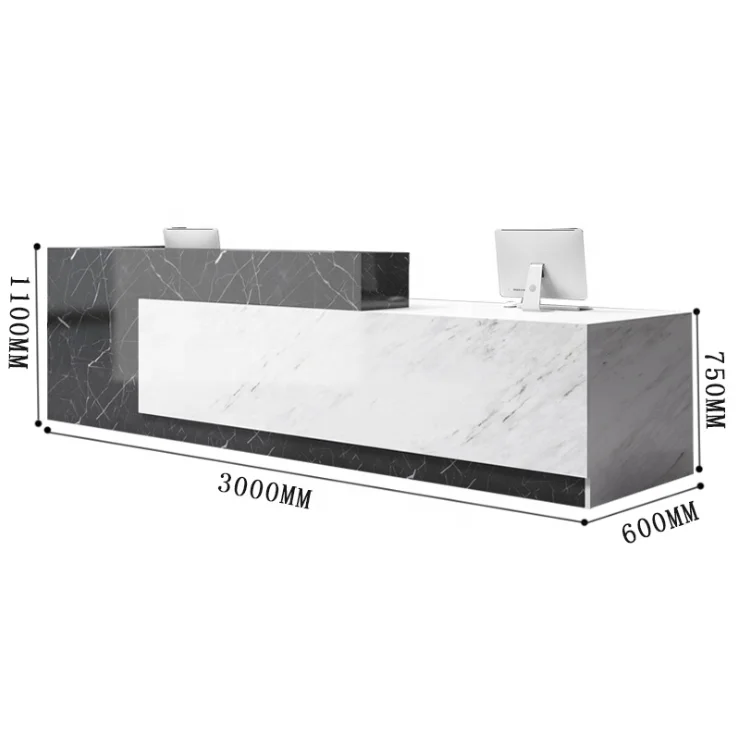 Modern Custom Design Furniture Retail Checkout Cash Counter Table - Buy ...