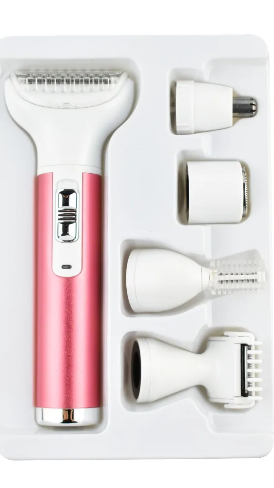 Personal Beauty Tool Electric Hair Removal Facial Trimmer 5 In 1 ...