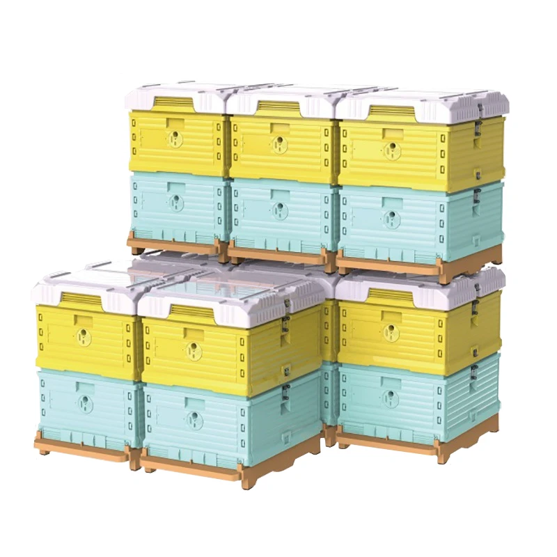 Bee Hive 10 Frames Langstroth Plastic Honey Bee Hive Box| Alibaba.com