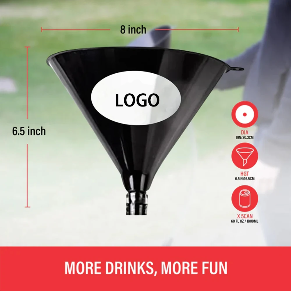 Glow in the Dark Beer Bong Funnel - Party Plastic RFBB-204