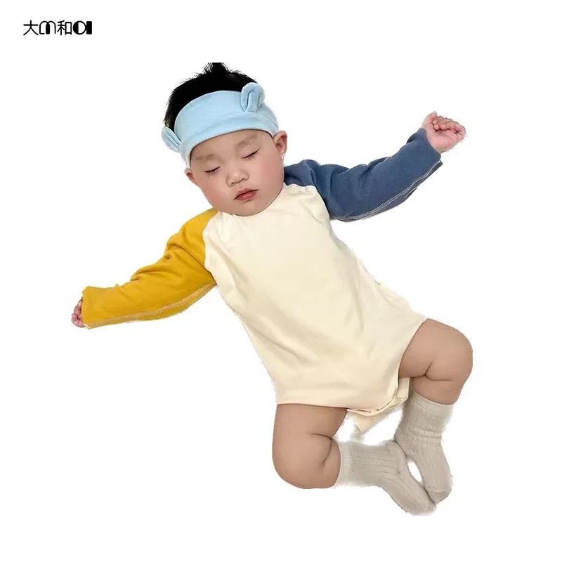 Baby De Rong Bag Fart Clothes Baby And Child Triangle Crawling Clothes ...