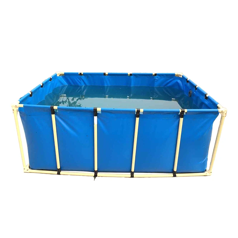 Aquaculture Equipment Round Fish Breeding Tank Durable PVC Collapsible ...