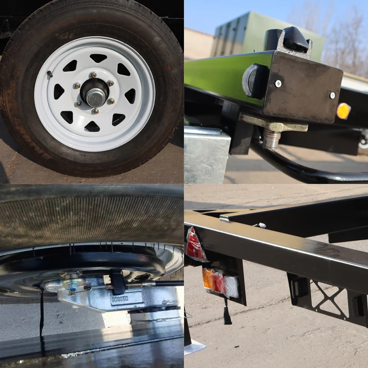 3000kgs 20ft Container Trailer With Torsion Shaft| Alibaba.com