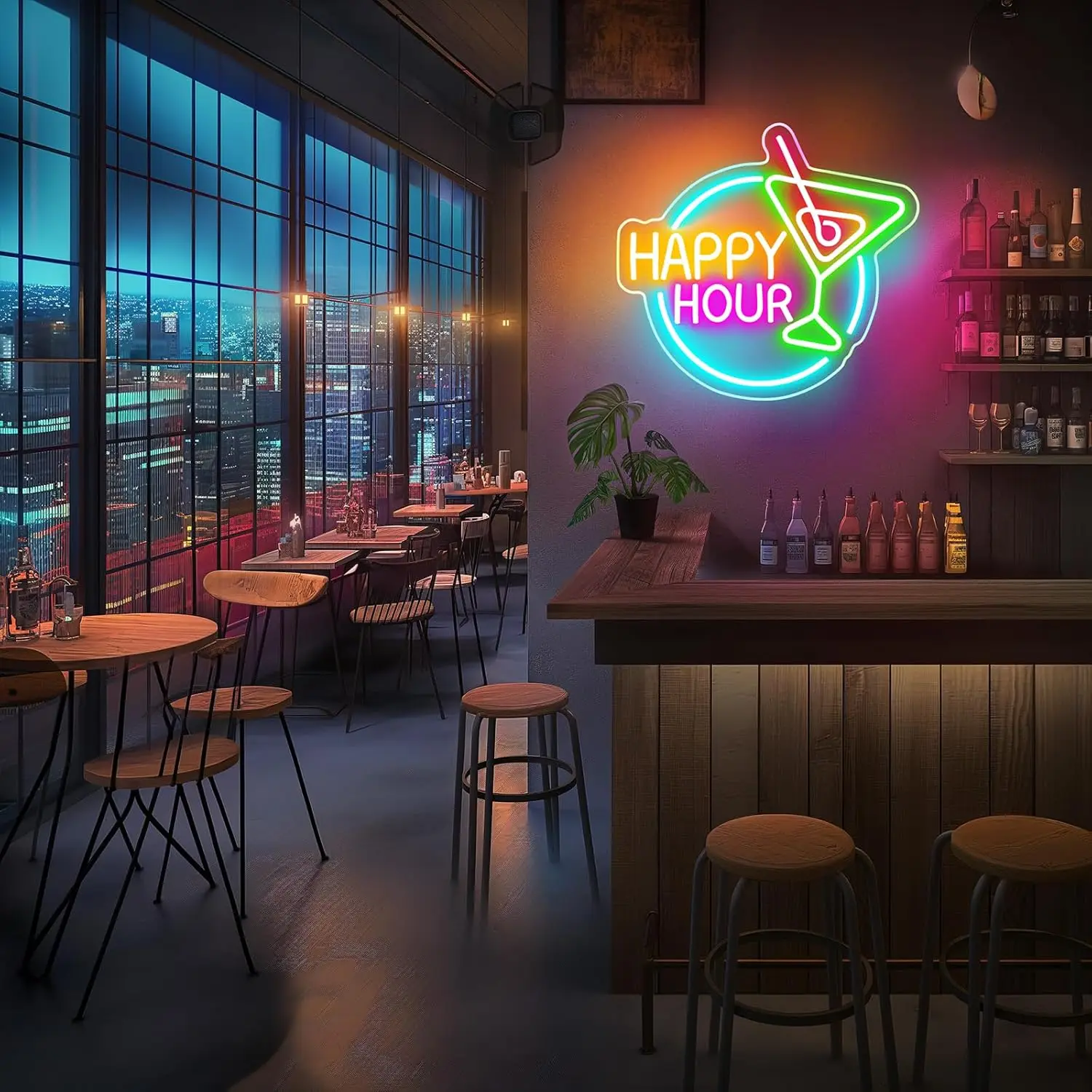 Customizable LED Neon Signs for Business - Ipixel Dimmable