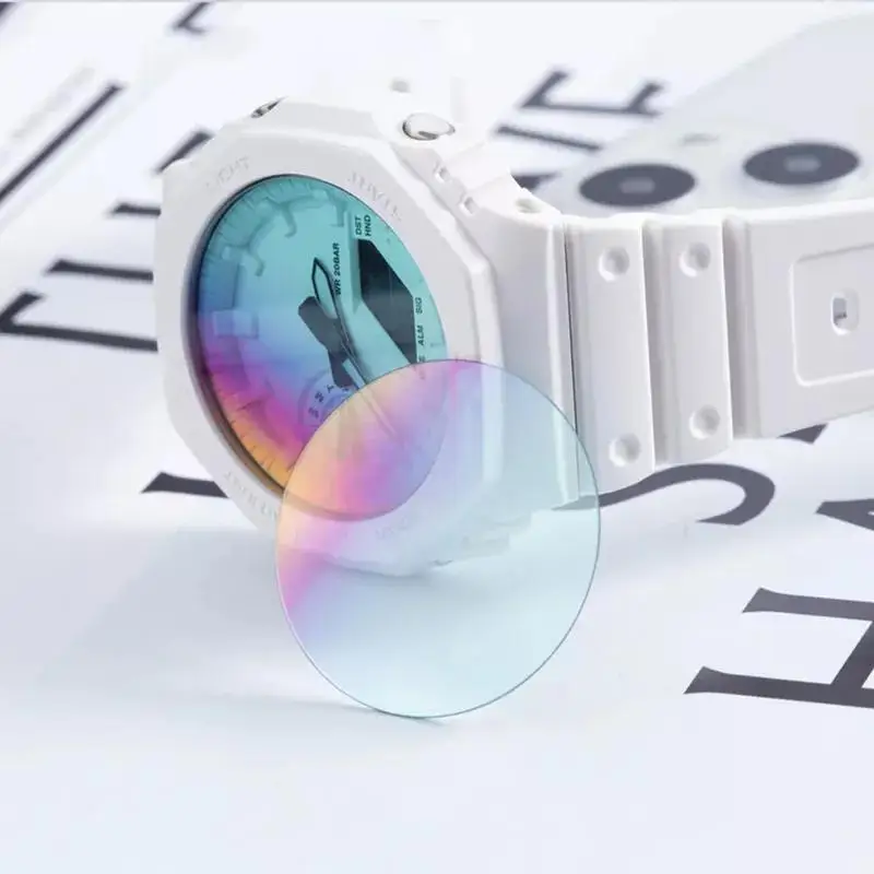 Ga-2100 G Shock Mod Itwatch Protective Film Tempered Glass Screen Protector For Casioak Ga-2100 ...