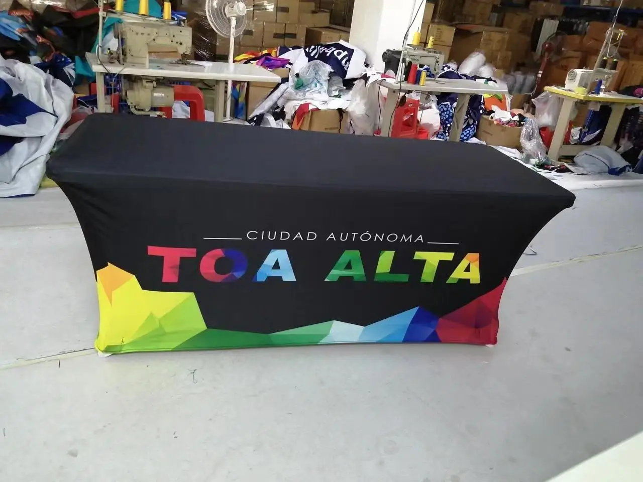 Custom Printed Display Table Covers - Durable & Versatile