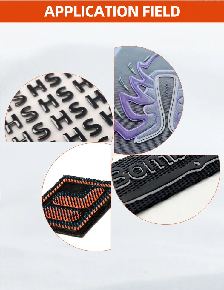 Hs9860 Double Component Ribbon Printable Silicone Textile For Clothing ...