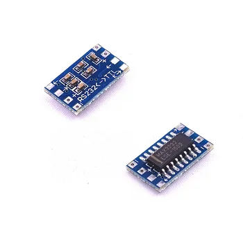 Xd-26 Mcu Mini Rs232 Max3232 Level To Ttl Level Conversion Board Serial ...