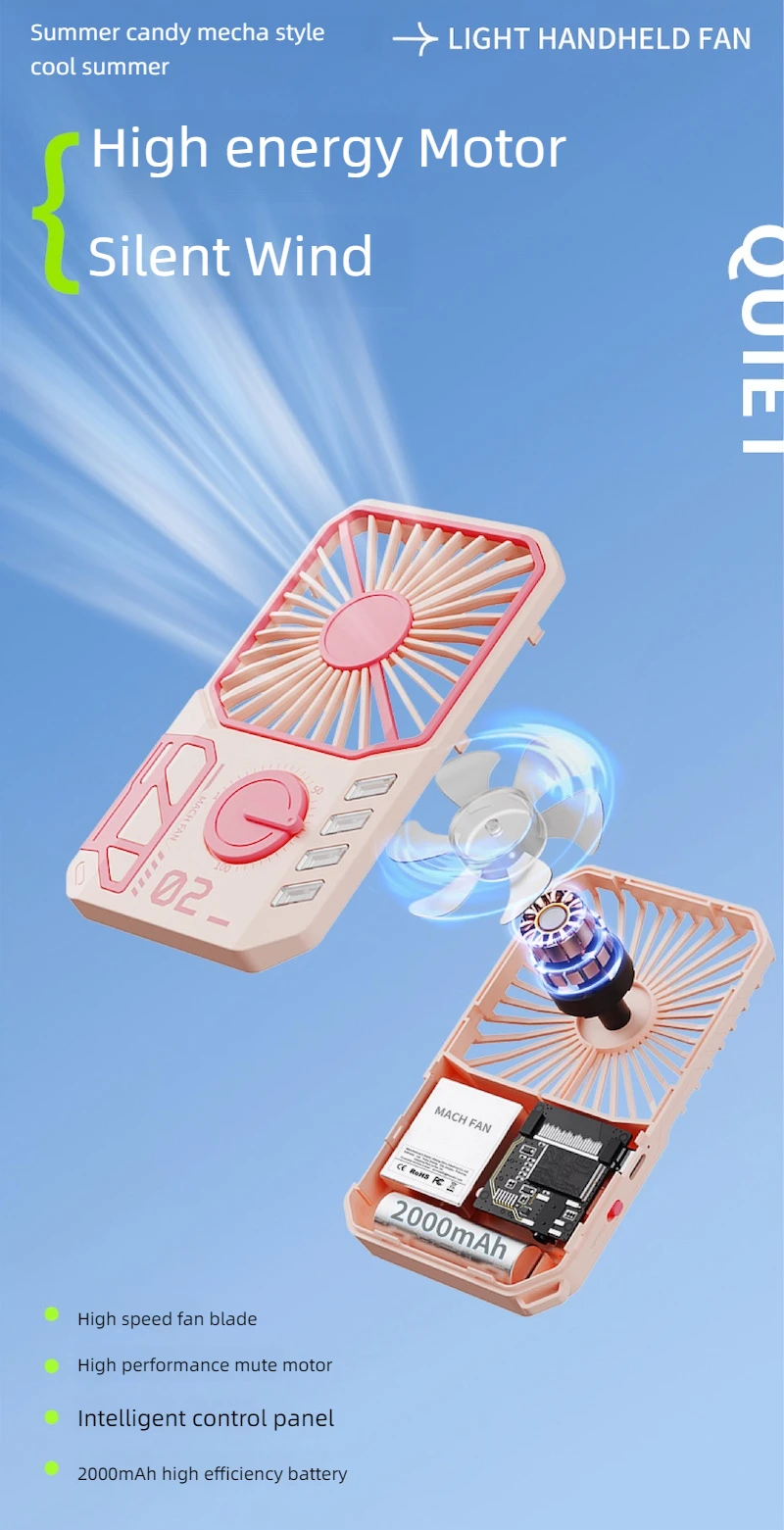 Summer Cooling Angry Portable Air Conditioning Fan Packaging Gift Box ...